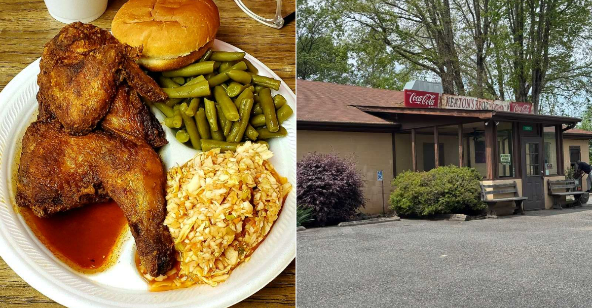 This old-school barbecue joint in North Carolina serves fried chicken ...