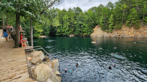 This Crystal-Clear Quarry At Carrigan Farms Is One Of The State's Most ...